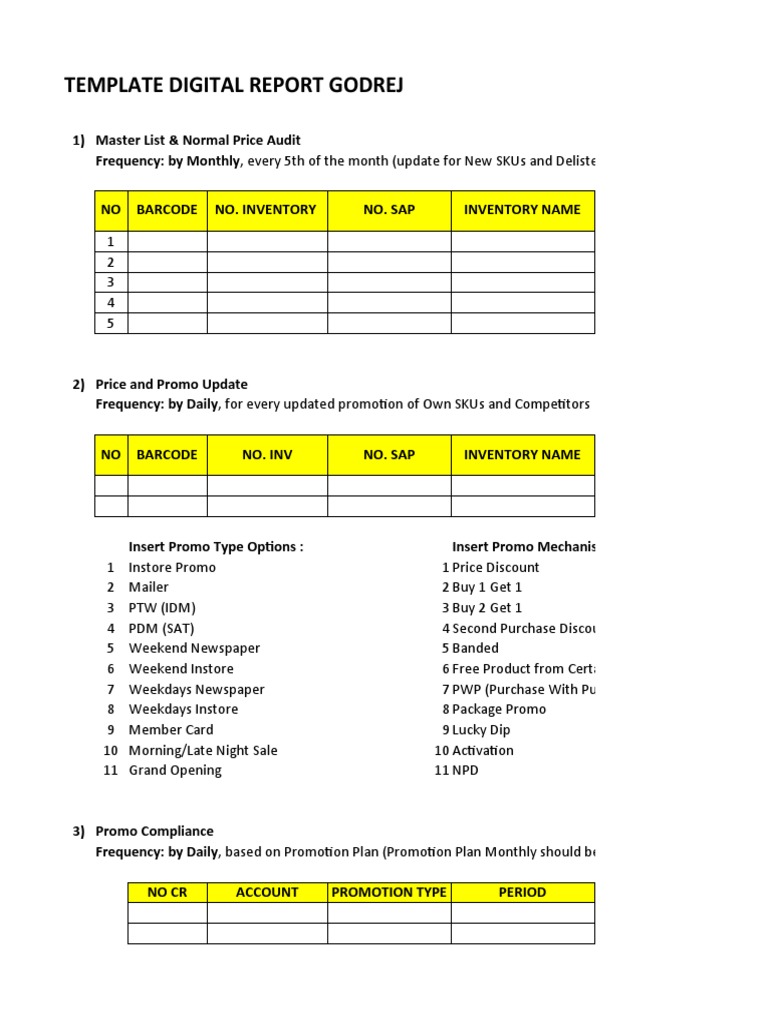 Godrej Digital Report Template | PDF | Disinfectant | Jakarta