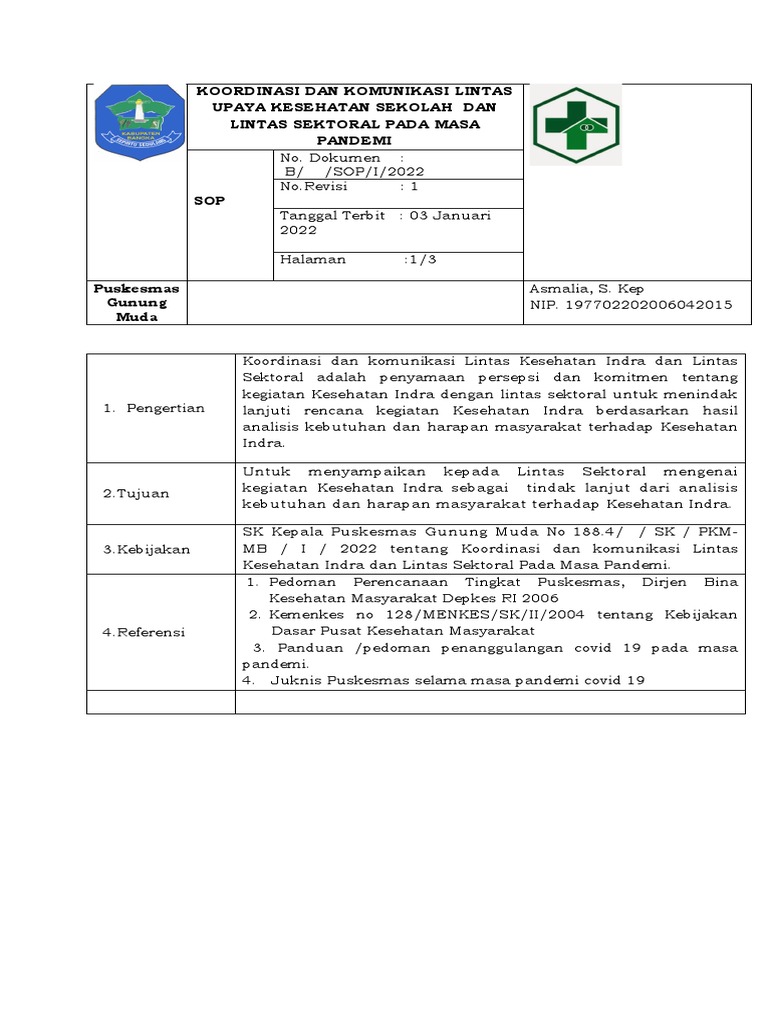 Sop Indera 2023 | PDF