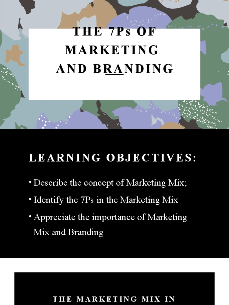 Understanding the 7Ps of Marketing Mix | PDF