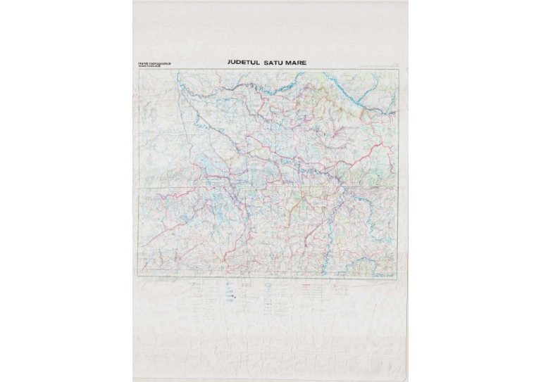 Harta Bazin Hidrografic Somes-Tisa | PDF