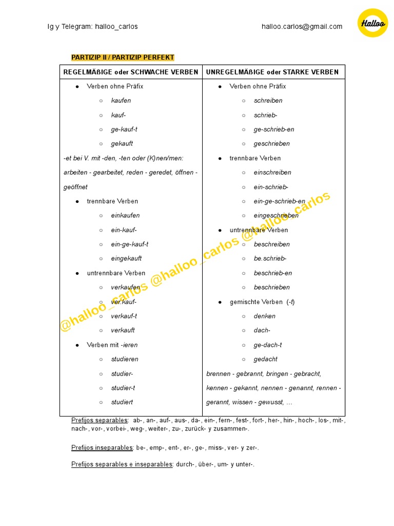 de_Partizip_II | PDF
