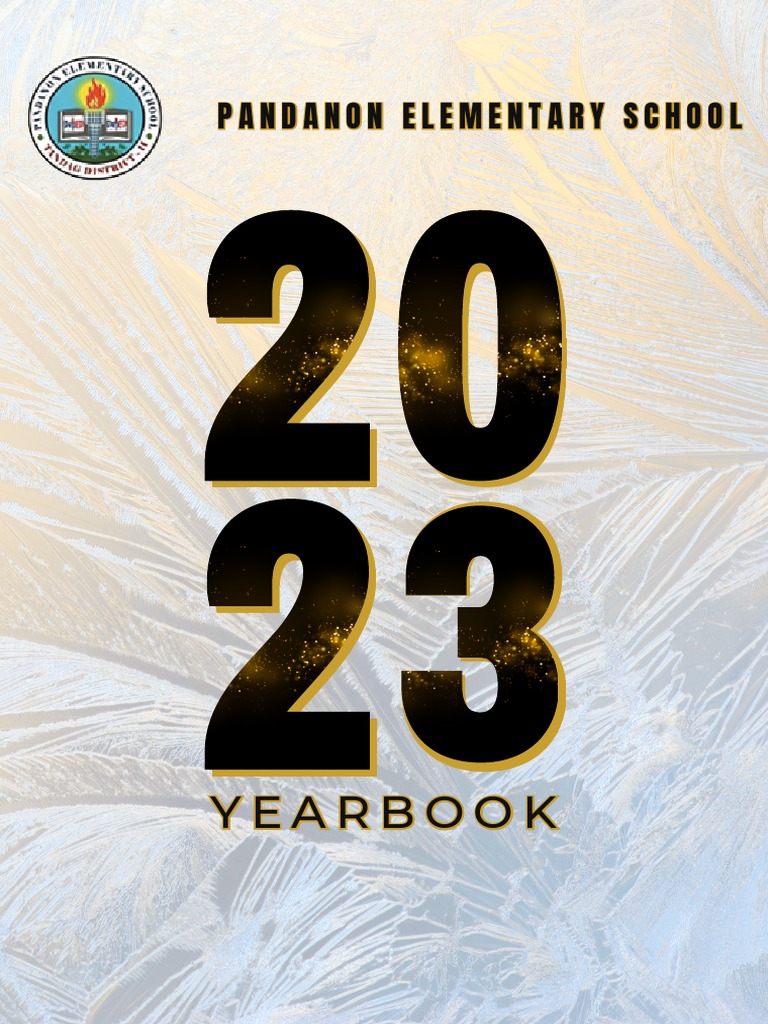Blue and White Junior High School Yearbook | PDF