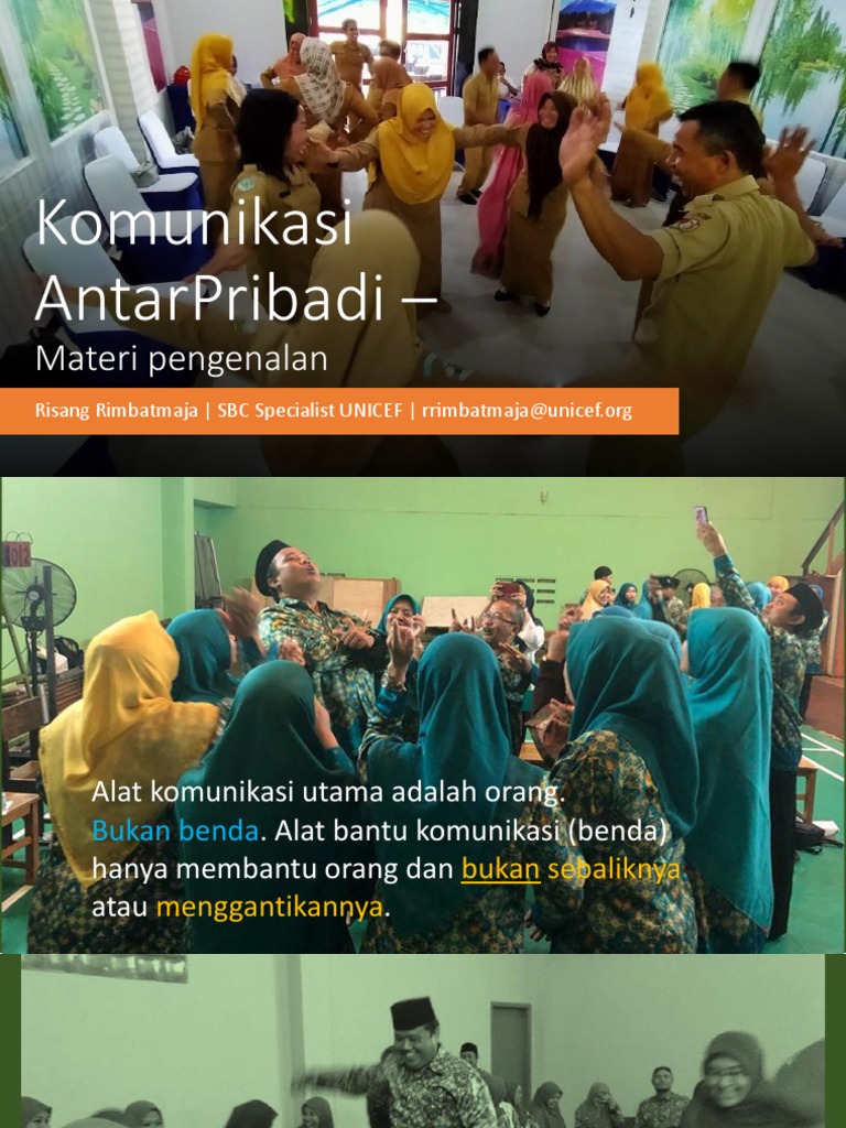Komunikasi Antarpribadi | PDF