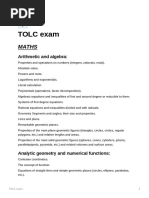TOLC-E Full Practice Test en | PDF