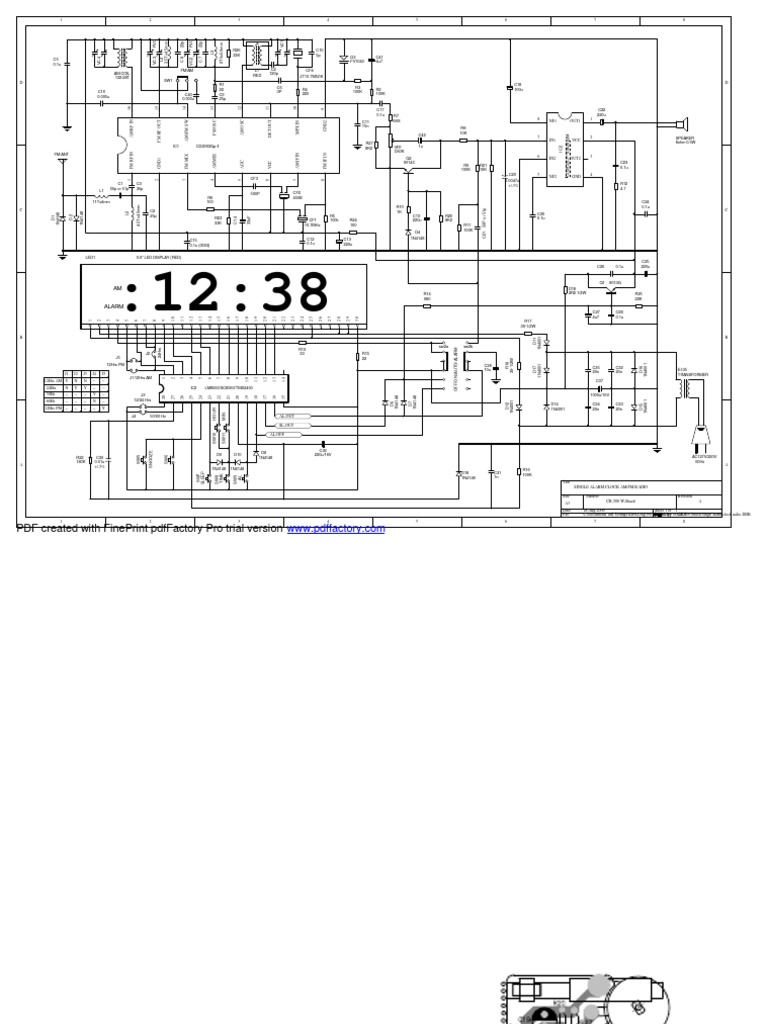 LM8560 Clock Circuit Overview | PDF