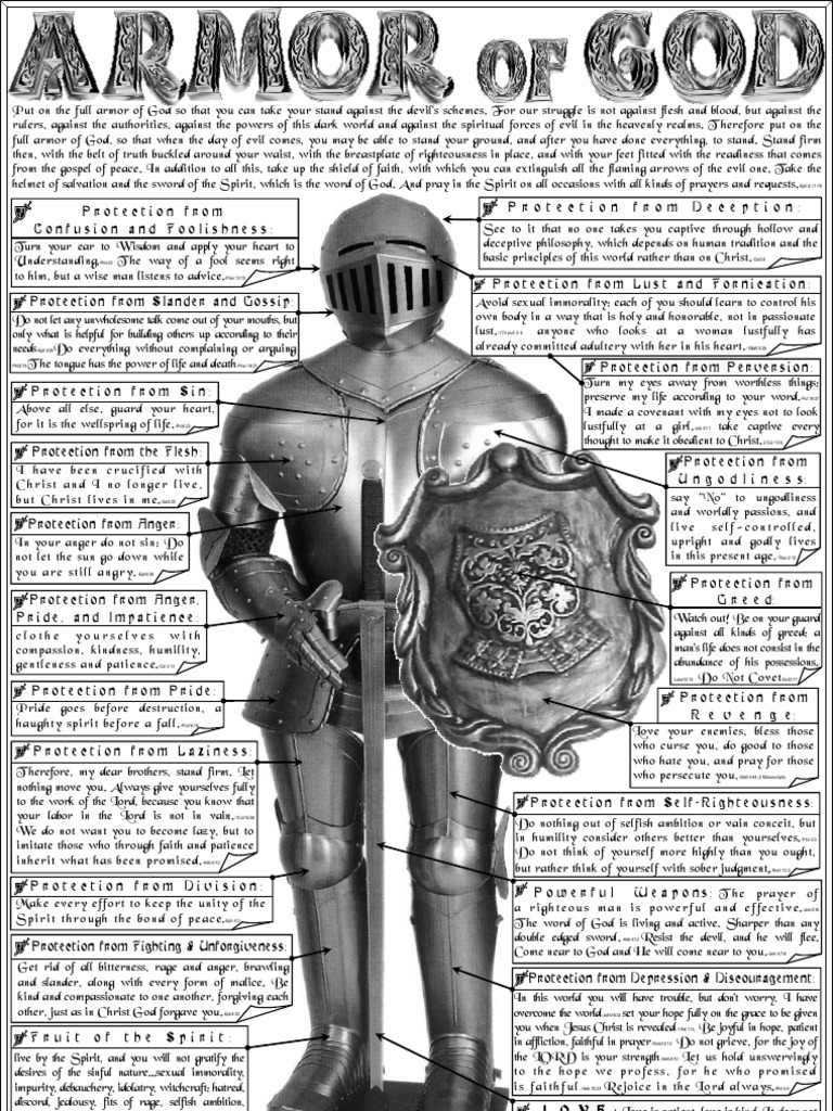 Armor of God Poster | Download Free PDF | Armor Of God | Religious Ethics
