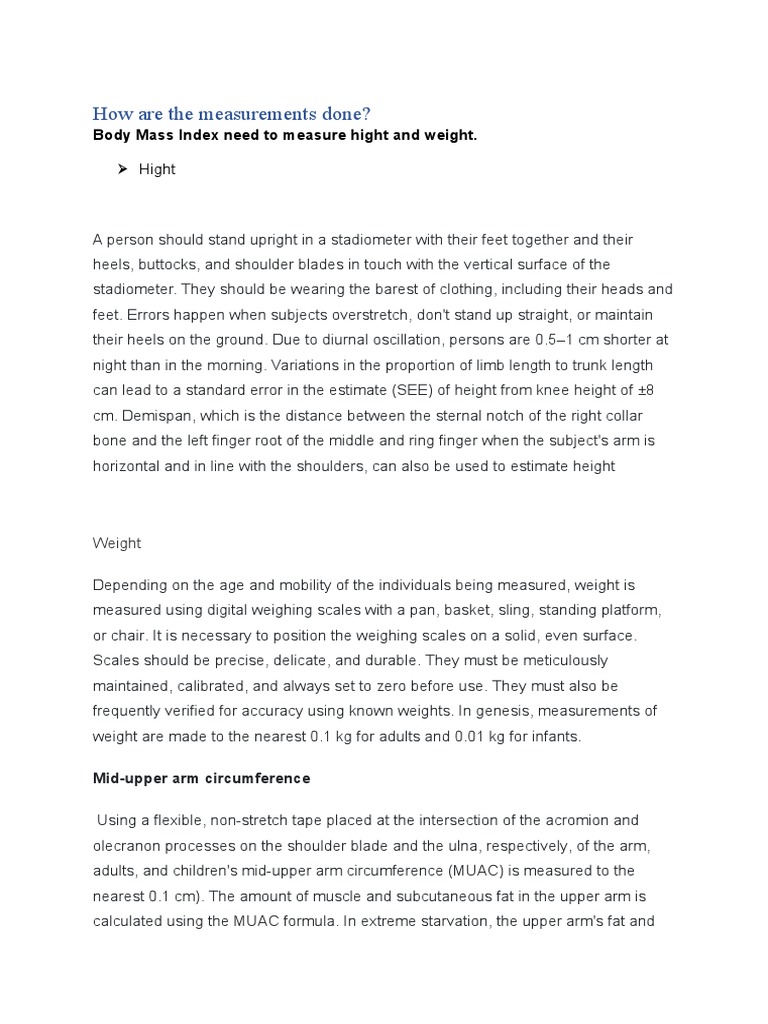 MUAC | PDF