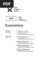 Economics HSC 2024 v3 | PDF