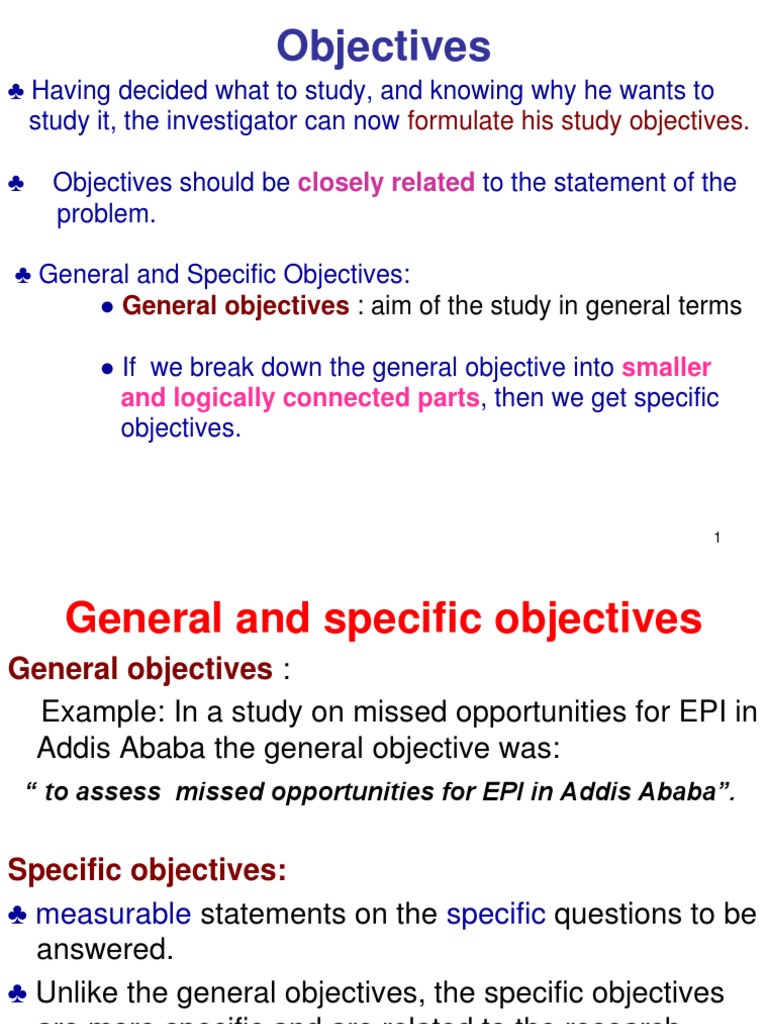 Getu 5 Objectives | PDF