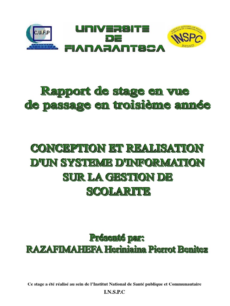 RazafimahefaHeriniainaPB ISR DTS 11 | PDF | Informatique | Application RazafimahefaHeriniainaPB ISR DTS 11 | PDF | Informatique | Application