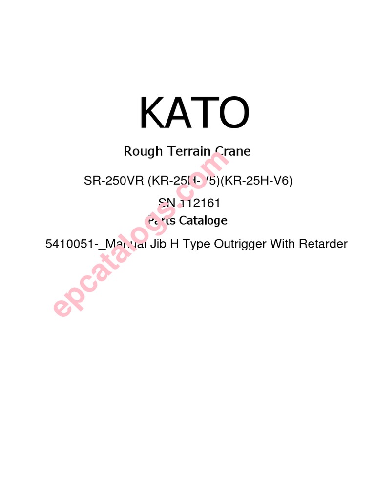 Manual Jib H Type Outrigger With Retarder | PDF | Technology & Engineering