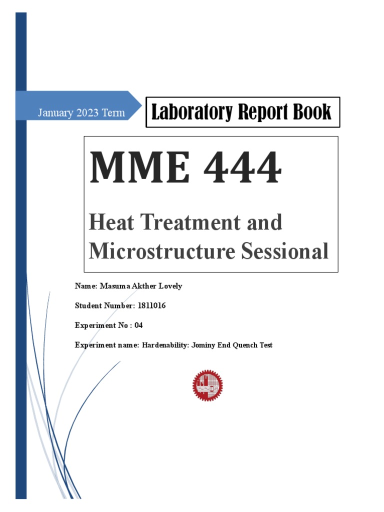 Exp 4 | PDF | Heat Treating | Steel