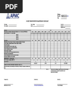 Battery Charging Log Sheet Monitoring | PDF