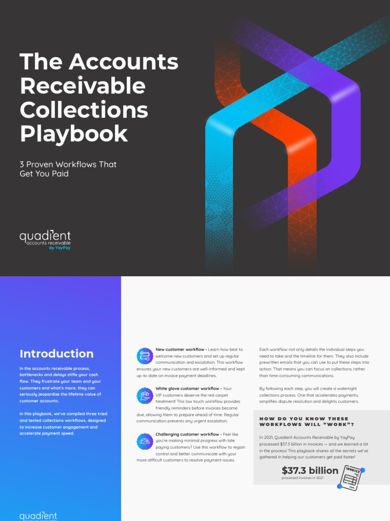 Quadient AR Collections Workflow Playbook | PDF