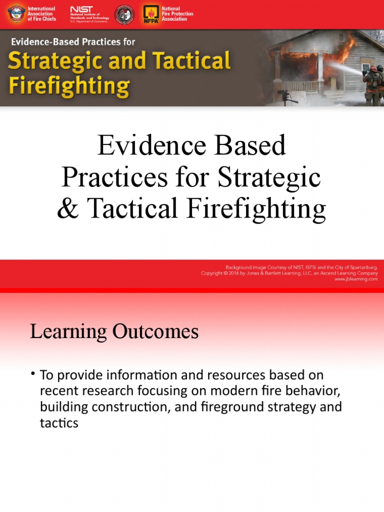 Evidence-Based Practices PowerPoint | Download Free PDF | Firefighter | Fires