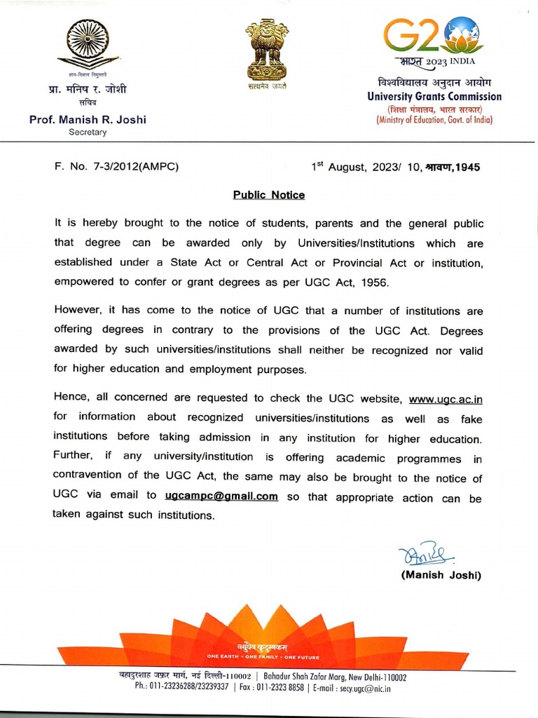Public Notice AMPC | PDF