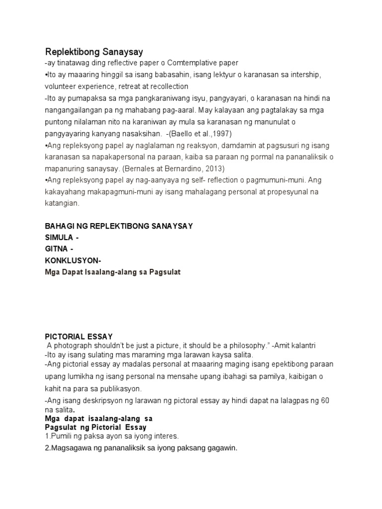 Reviewer Sa Filipino | PDF