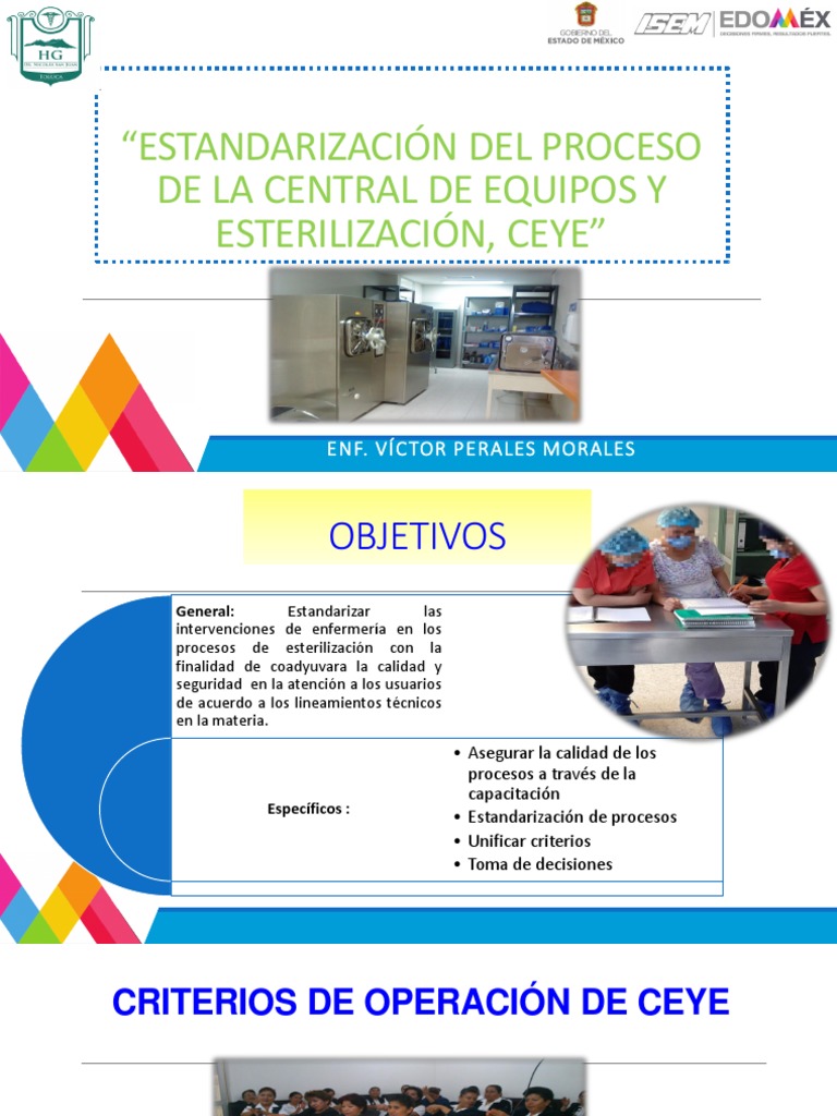 Ceye | PDF | Esterilización (Microbiología) | Enfermería