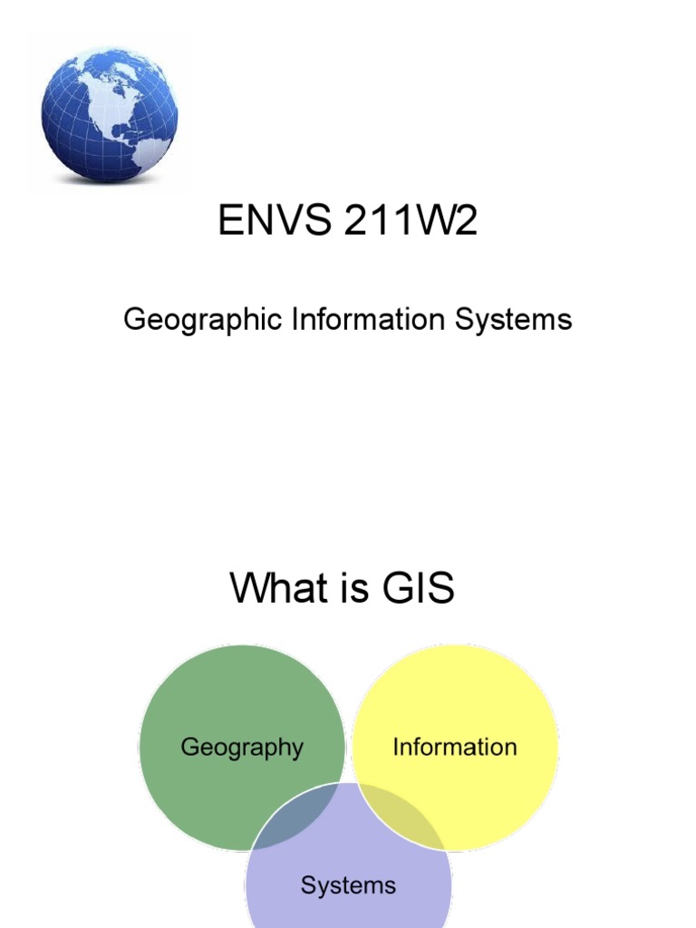Lecture 2 Introduction To GIS | PDF | Geographic Information System ... Lecture 2 Introduction To GIS | PDF | Geographic Information System ...
