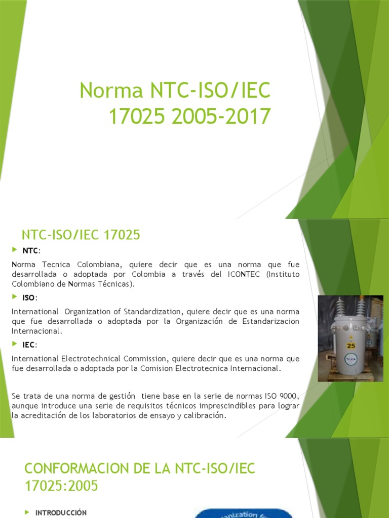 Norma NTC-ISO/IEC 17025 2005-2017 | PDF | Finanzas y dinero