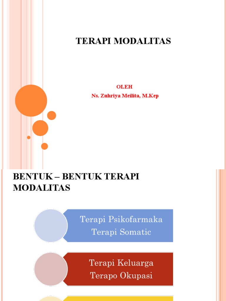 Terapi Modalitas | PDF
