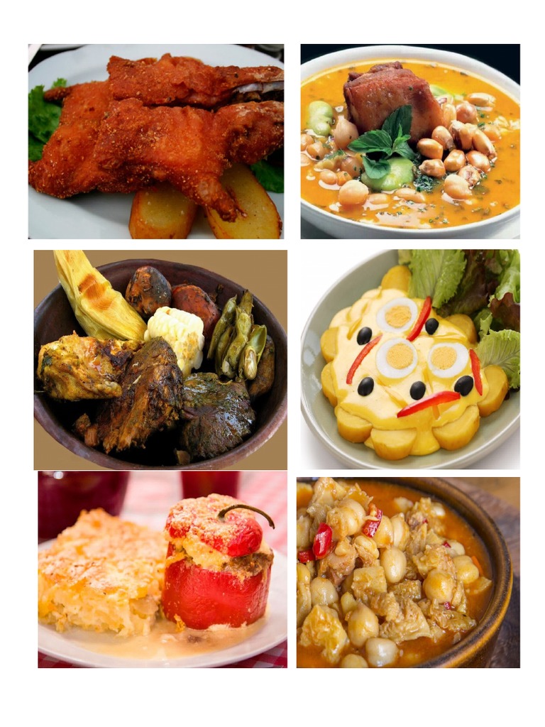 Platos Tipicos de La Sierra | PDF