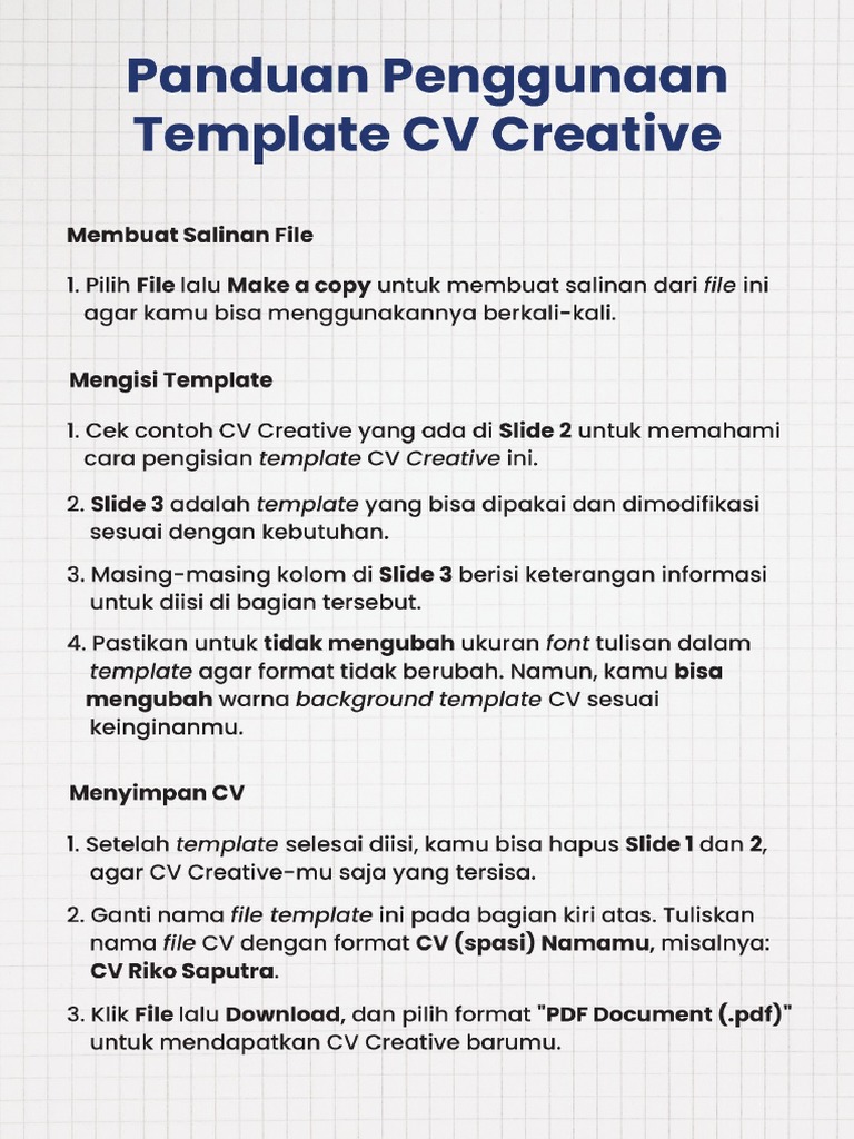 Content Creator CV Template | PDF