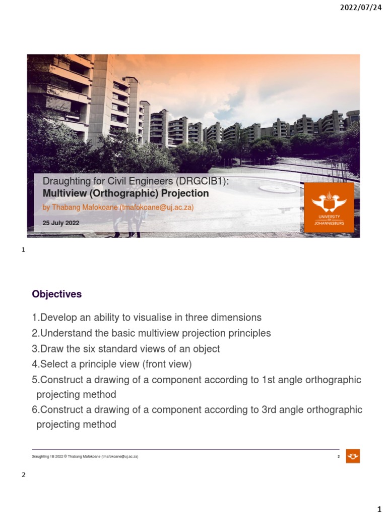 Multiview Projection Pdf