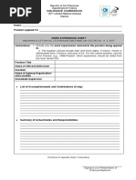 CS Form No. 212 Attachment Work Experience Sheet Sample | PDF