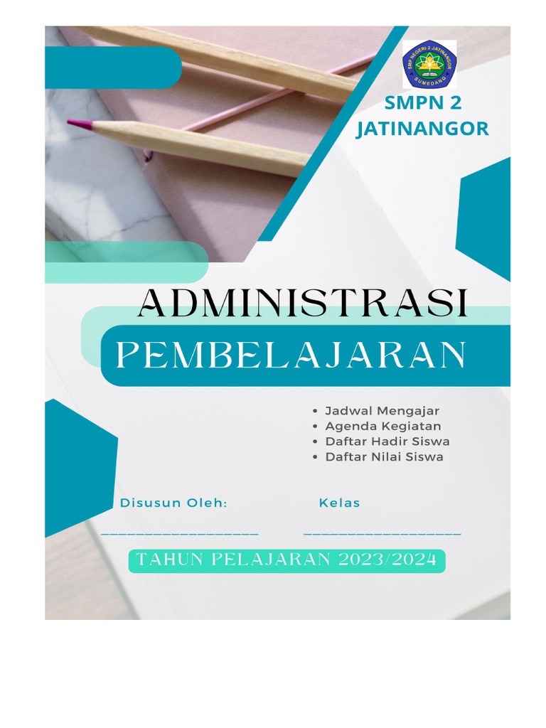 Jilid Administrasi Guru kurikulum Merdeka | PDF
