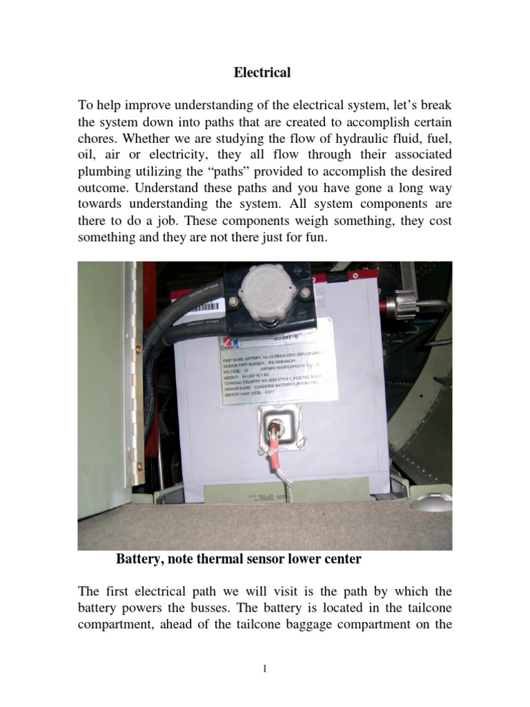 Ce 525 Electrical | PDF
