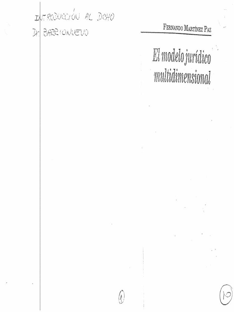 Martinez - Paz Modelo - Jco - Multidimensional | PDF