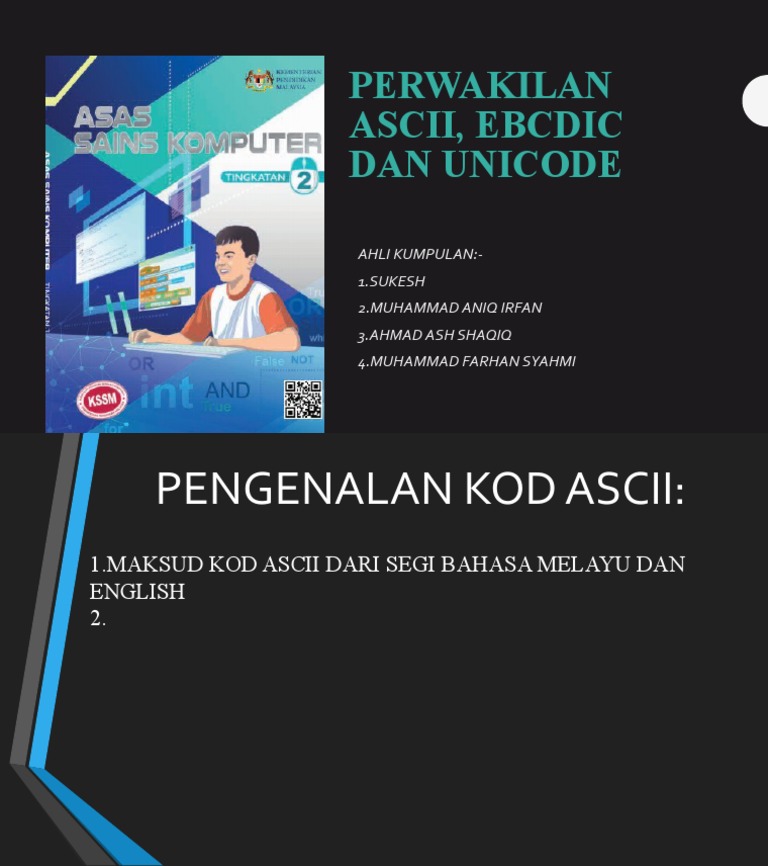 FOLIO ASK T2 PerwakilAn Ascii, Ebcdic Dan Unicode | PDF
