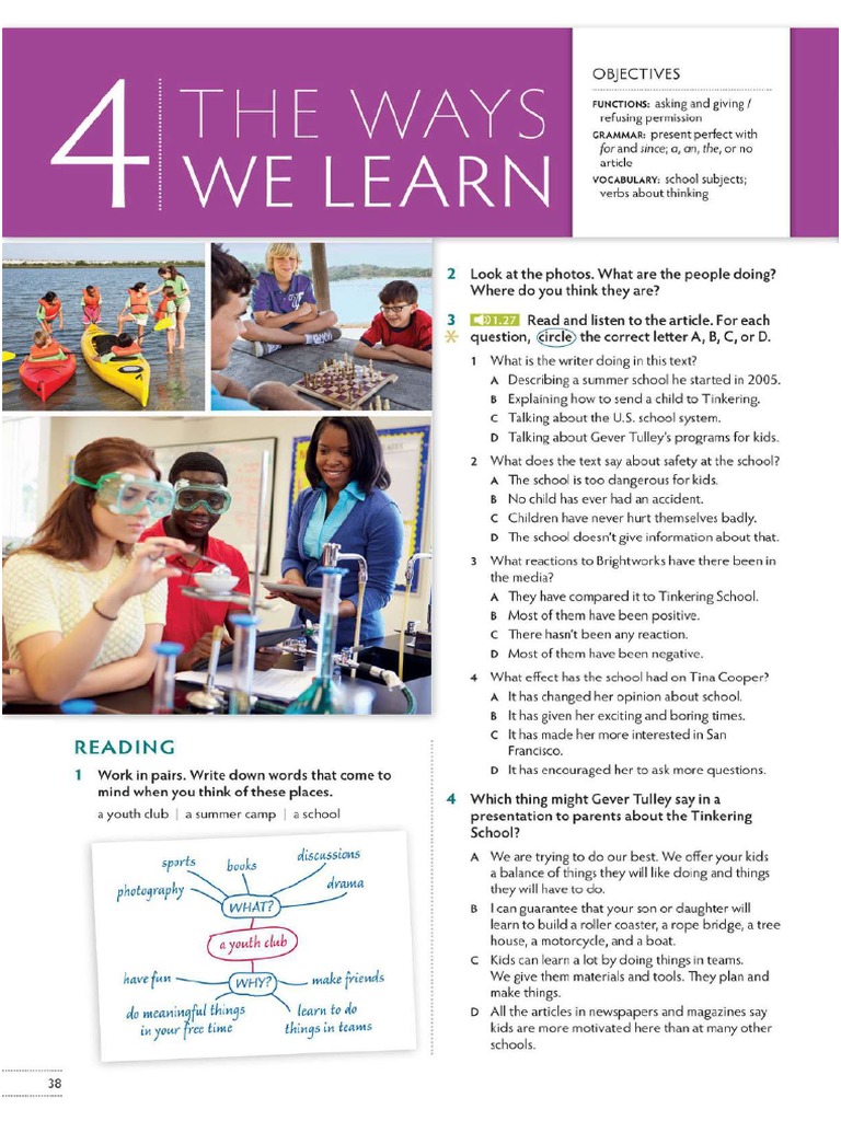 Chpater 4 - The Way We Learn | PDF