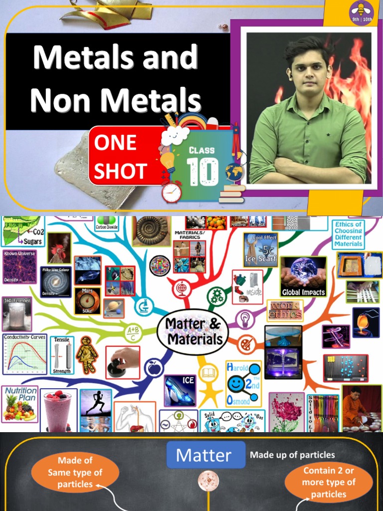 Metals and Non Metals | PDF | Metals | Rust