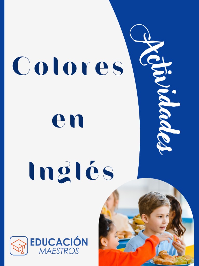 Fichas Colores en Ingles Actividades - Educacion Maestros | PDF