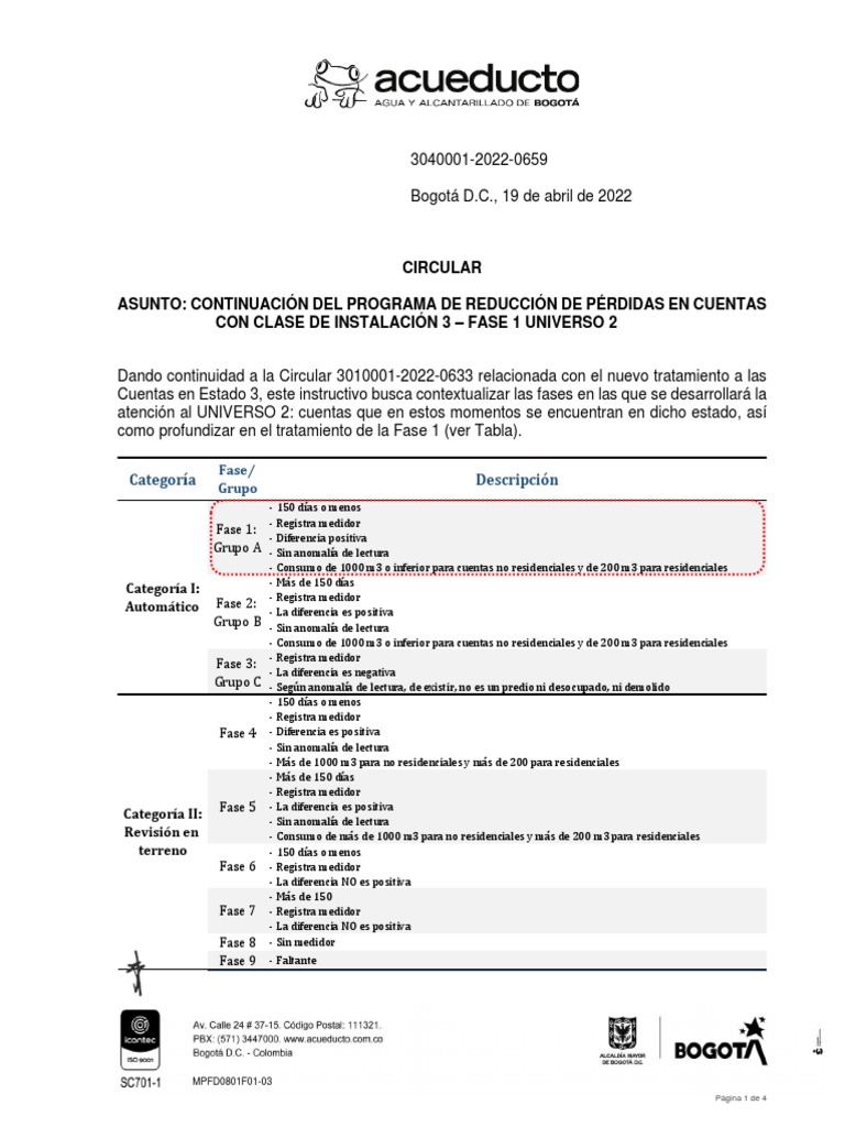 3010001-2022-0659-Universo 2 Etapa 1 Estado 3 Facturar | PDF