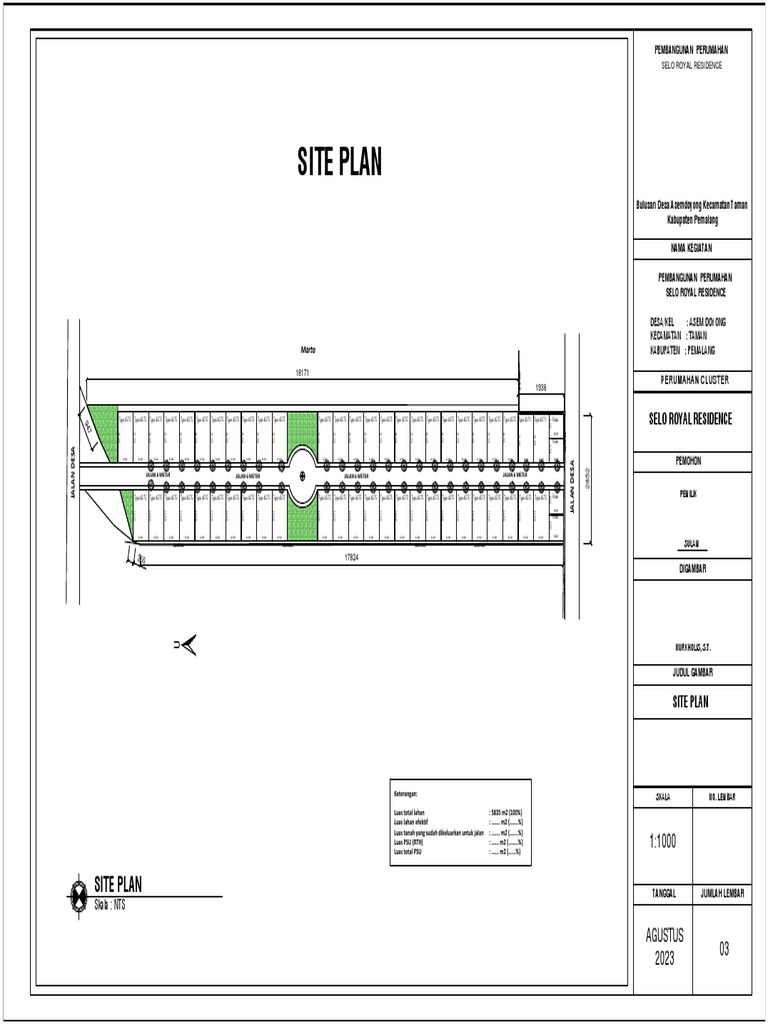 SITEPLAN Selo Royal Residence | PDF