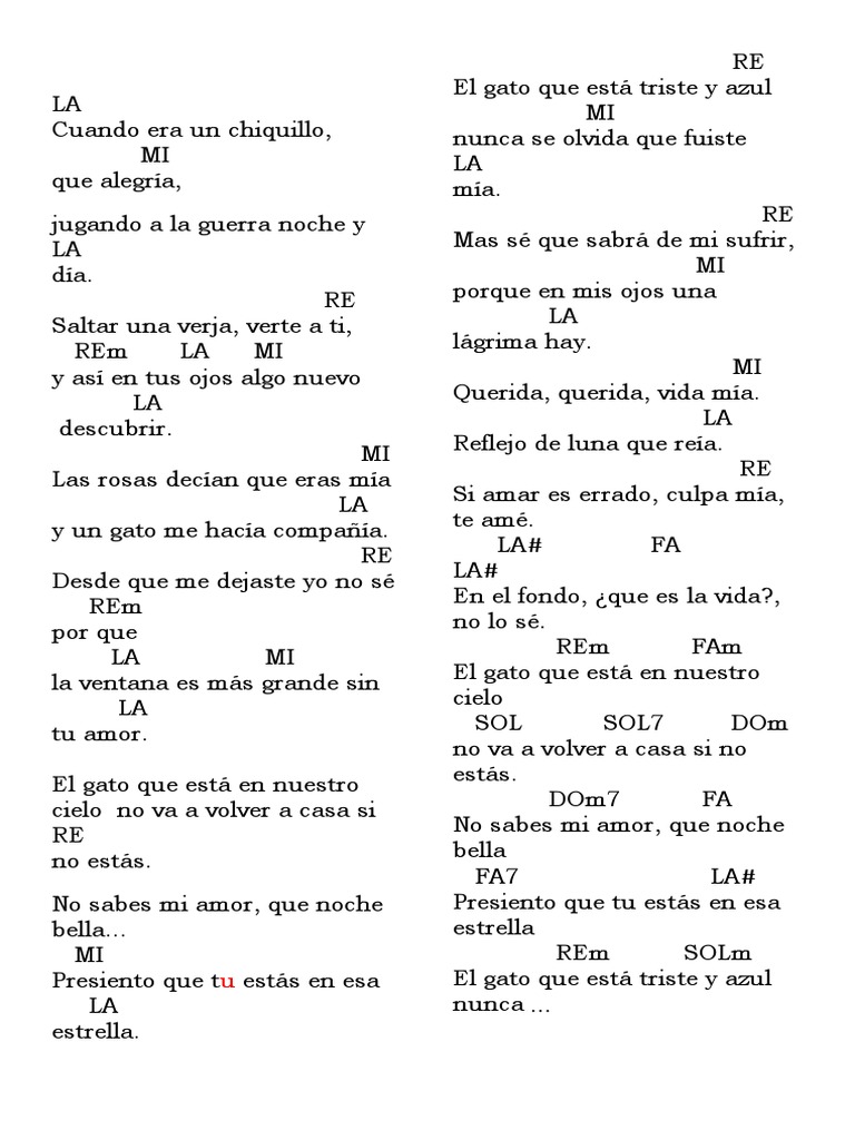 Cuando Era Un Chiquillo | PDF