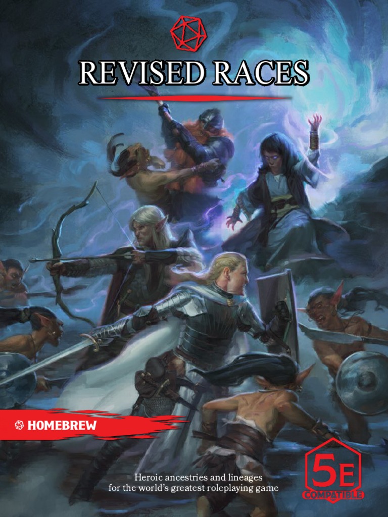 Revised Races | PDF | Dwarf (Dungeons & Dragons) | Elf (Dungeons & Dragons)
