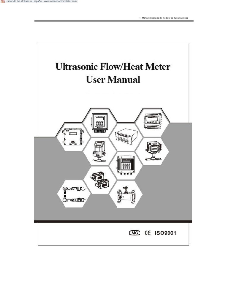 Manual Flujometro Español | PDF