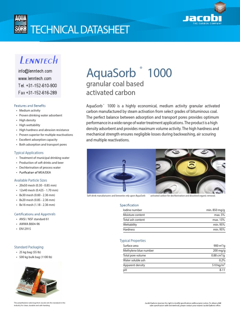 Jacobi Aquasorb 1000 L | PDF