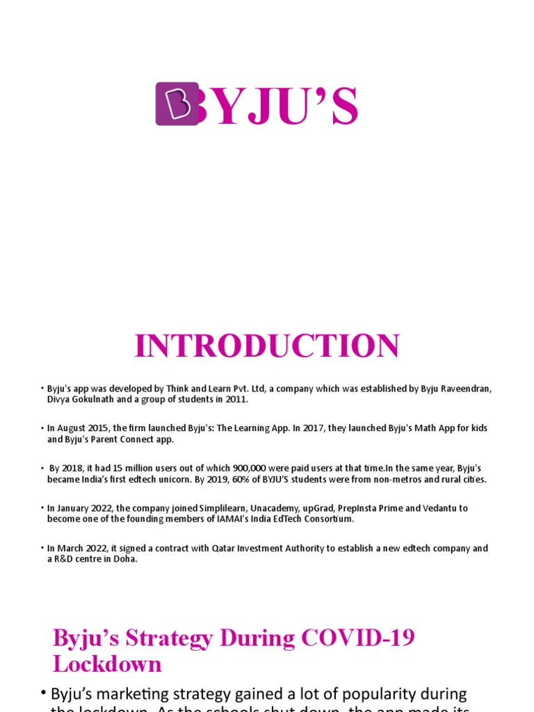 BYJU'S | PDF