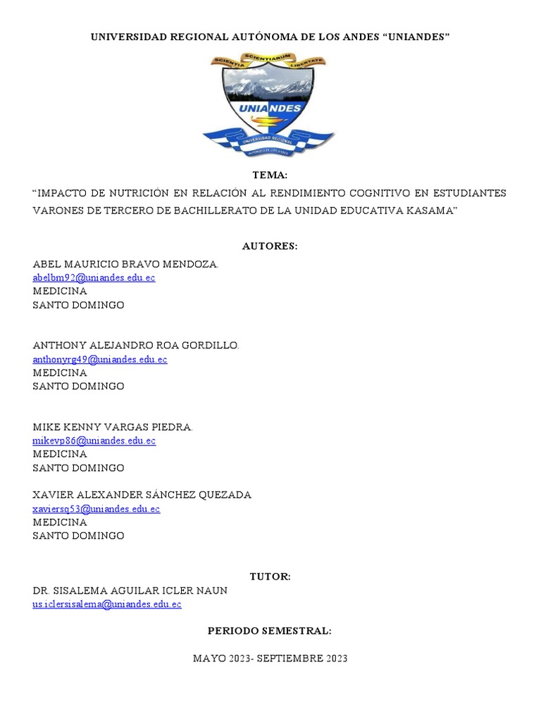 Proyecto Final - Grupo 6 | PDF