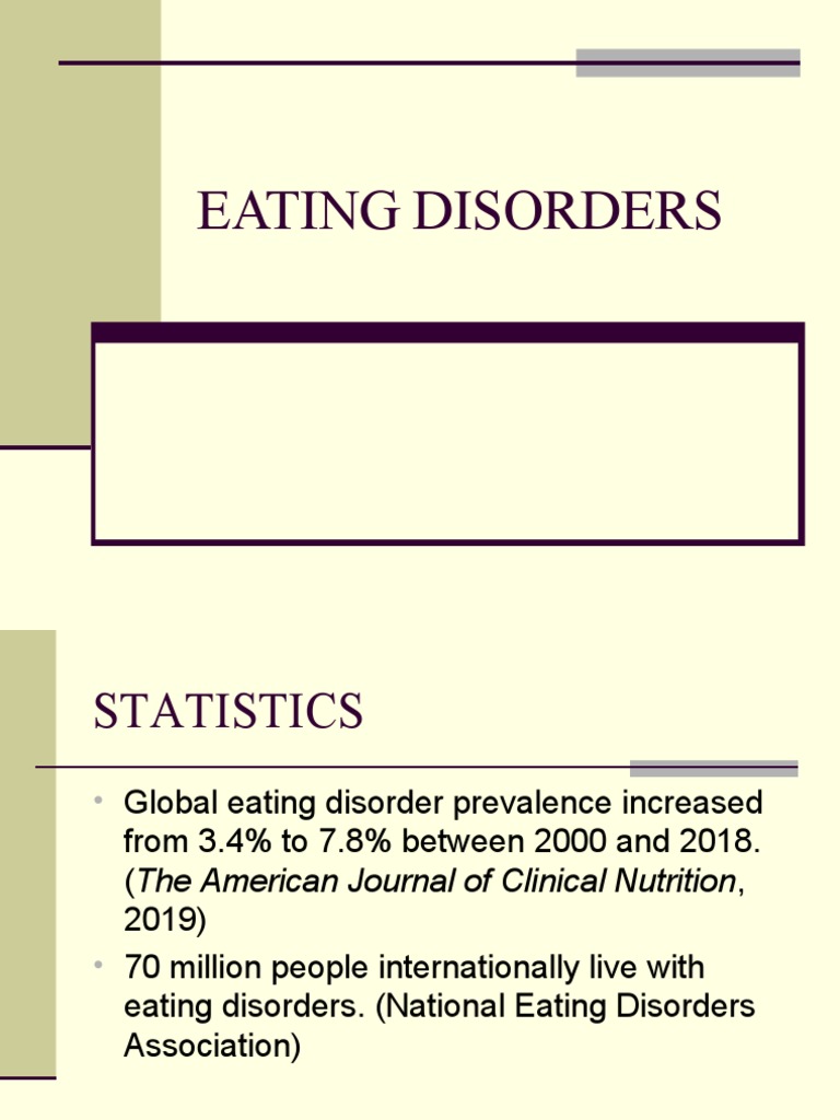 Eating Disorders Notes | PDF