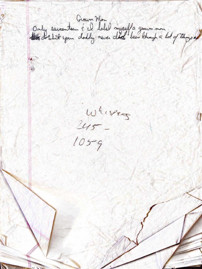 Lil Wayne Notebook Lyrics | PDF