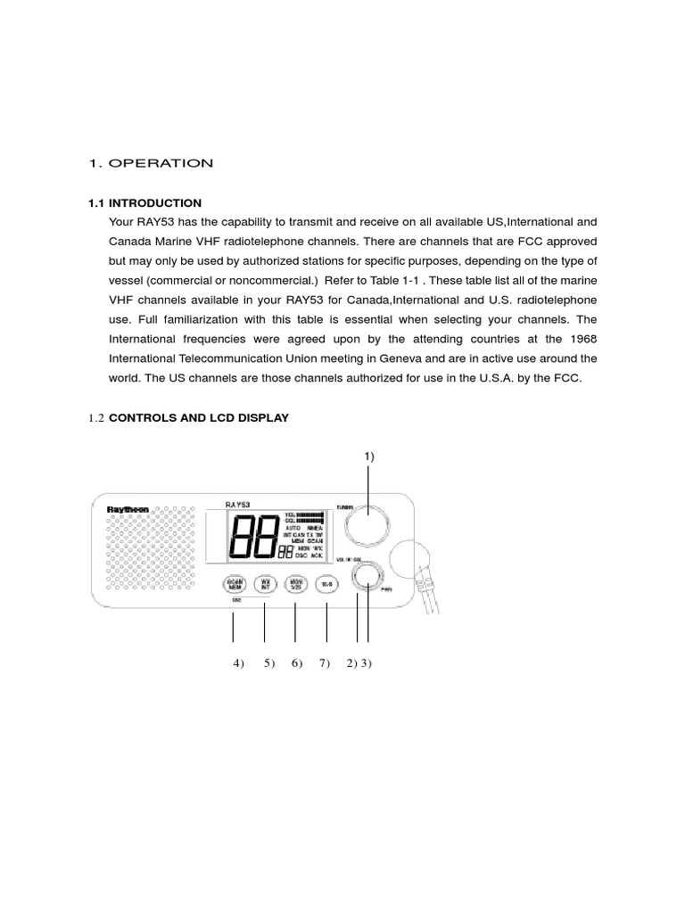 RAY 53 DSC VHF Raymarine | PDF | Wireless | Electromagnetism
