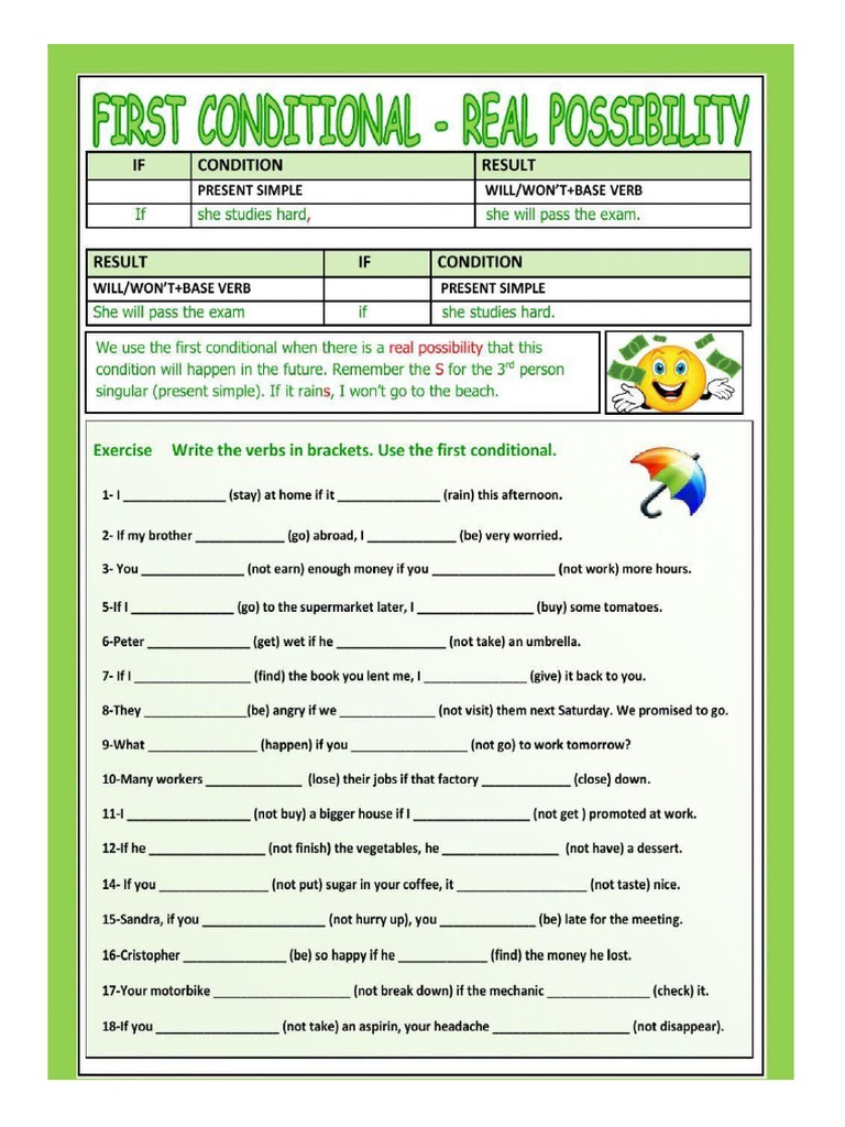 First Conditional | PDF