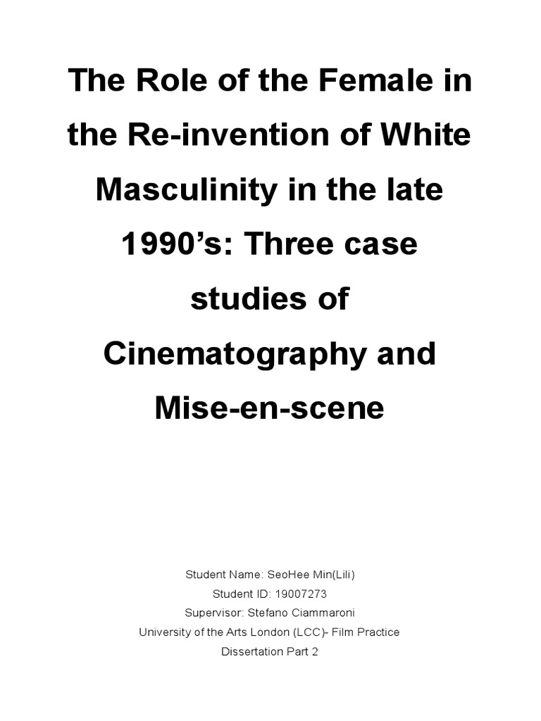 On White Masculinity in The 90s | PDF | Masculinity | Femininity