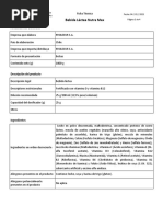 Bases Técnicas Fórmula de Inicio PNAC | PDF | Amamantamiento | Dieta y ...